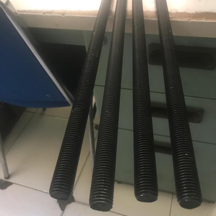Jual STUD BOLT BAJA 8.8 M30 X 400 MM AS DRAT FULL DRAT LONG DRAT SET ...