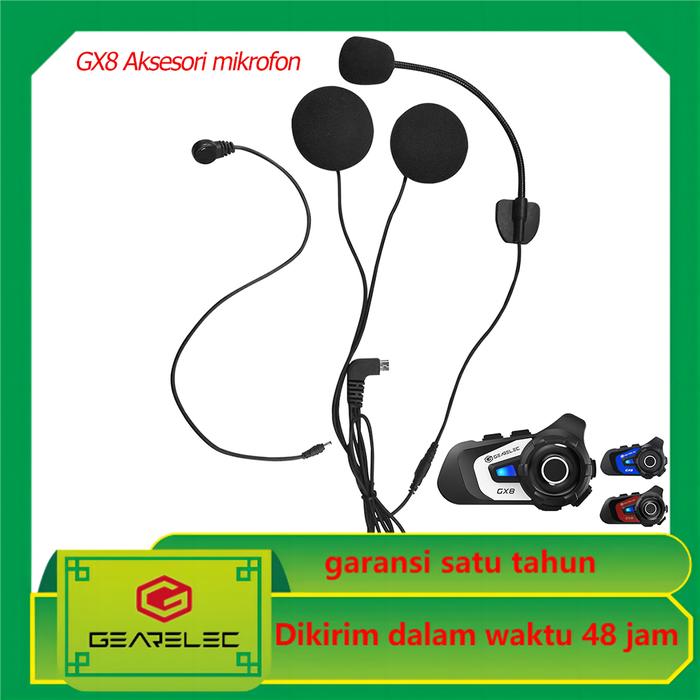 Jual Untuk GX8 Motor Helm Bluetooth Headset Pengganti Speaker Mic Set ...