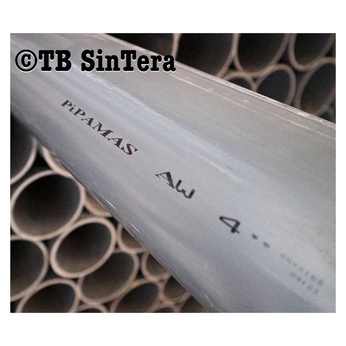 Jual Pipa PVC 2 1/2 " inch AW Abu Pipamas per Batang - Kota Bandung ...
