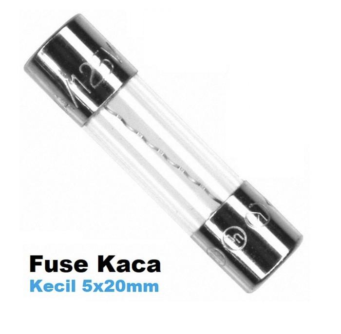 Jual Fuse 1A Kaca 5x20 Sekring Kecil 1 A Amp ampere Sekering skring pendek - Jakarta Barat ...