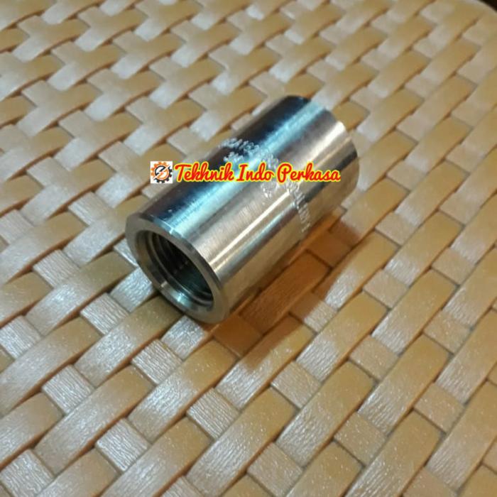 Jual Socket SS316 Class 3000 Drat 3/8" Inch / Coupling SS316 #3000 ...