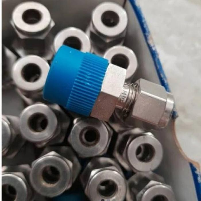 Jual male connector NPT SS316 tube 1/4 od x 1/2" inch - Jakarta Barat ...