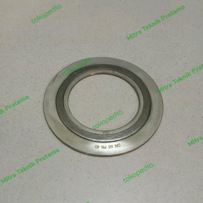 Jual SWG PN40 4 inch DN100 Stainless 304 / Spiral Wound Gasket PN 40 ...
