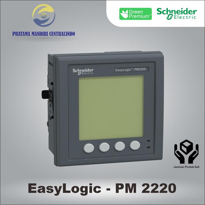 Jual PM2220 SCHNEIDER Power Meter Digital Easylogic - METSEPM2220 ORI ...
