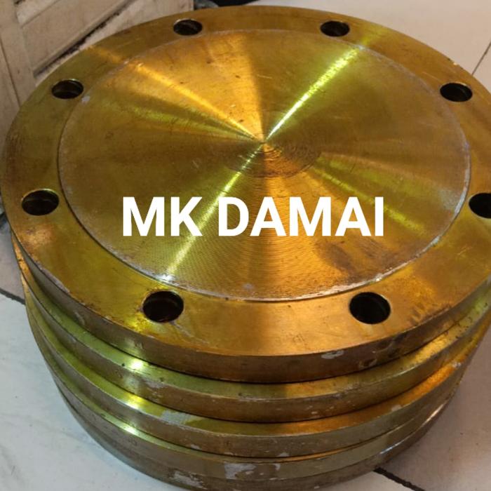 Jual Blind Flange Ansi 150 carbon steel 3"inch / Flange buta besi 150 ...