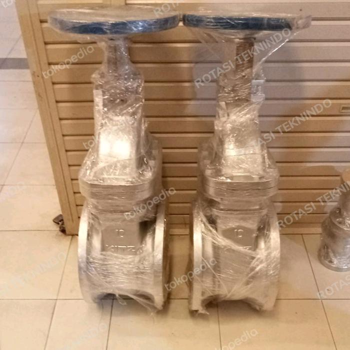 Jual Gate Valve Cast Iron Kitz 5" inch / Gate valve Kitz Flange jis 10k ...
