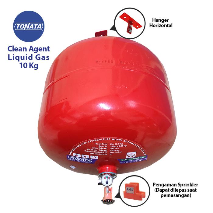 Promo Automatic Thermatic Pemadam Api Otomatis / Eco Liquid Gas 10 kg ...