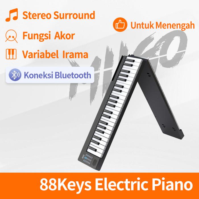 Jual Smart Electric Piano 88-key Bluetooth Portable Keyboard / Piano Di ...