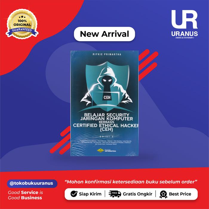 Jual BELAJAR SECURITY JARINGAN KOMPUTER BERBASIS CERTIFIED ETHICAL HACKER - Kota Surabaya - Toko ...