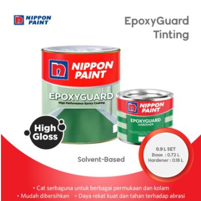 Jual NIPPON PAPINT EPOXY GUARD CAT LANTAI SERBAGUNA (FLAME RED) 1set ...