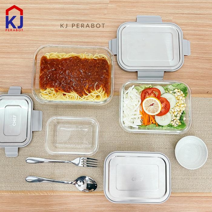 Jual Maitre Chef Glass Food Container - 1500ml 6633 Di Seller Shin ...
