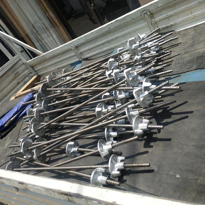 Jual tie rod bekisting 1 Mtr + 2 wing nut SET - Kota Tangerang - PT ...