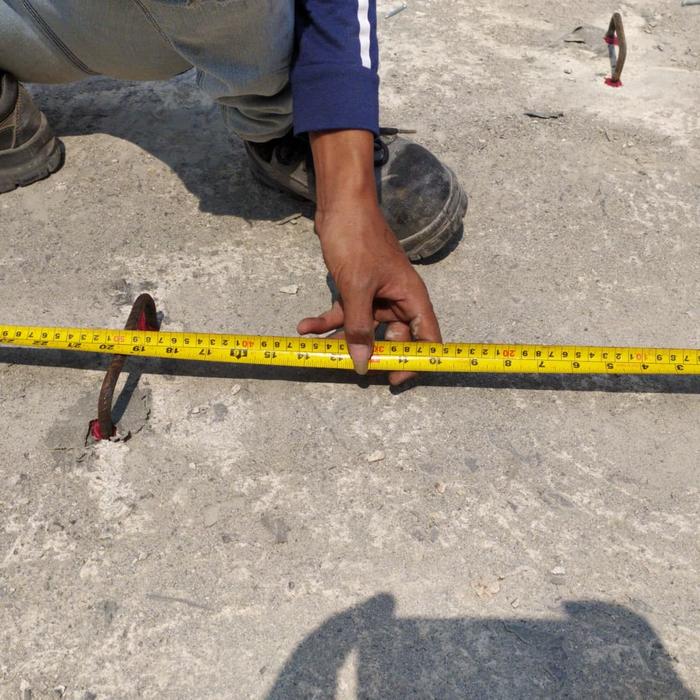 Jual aplikator pasang chemical hilti besi rebar D25 pondasi - Kab ...