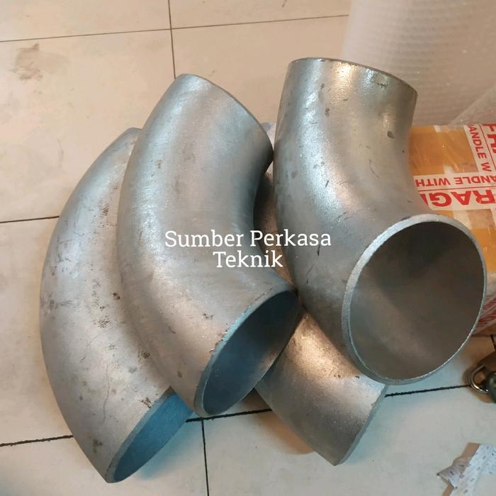 Jual Elbow / Knee Las 90° Galvanis 3" inch / DN 80 - Jakarta Barat ...