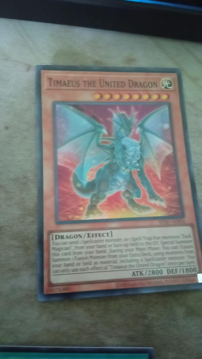 Jual Kartu Yugioh AE SDID-AEP06 Timaeus the United Dragon - Super - Kab ...