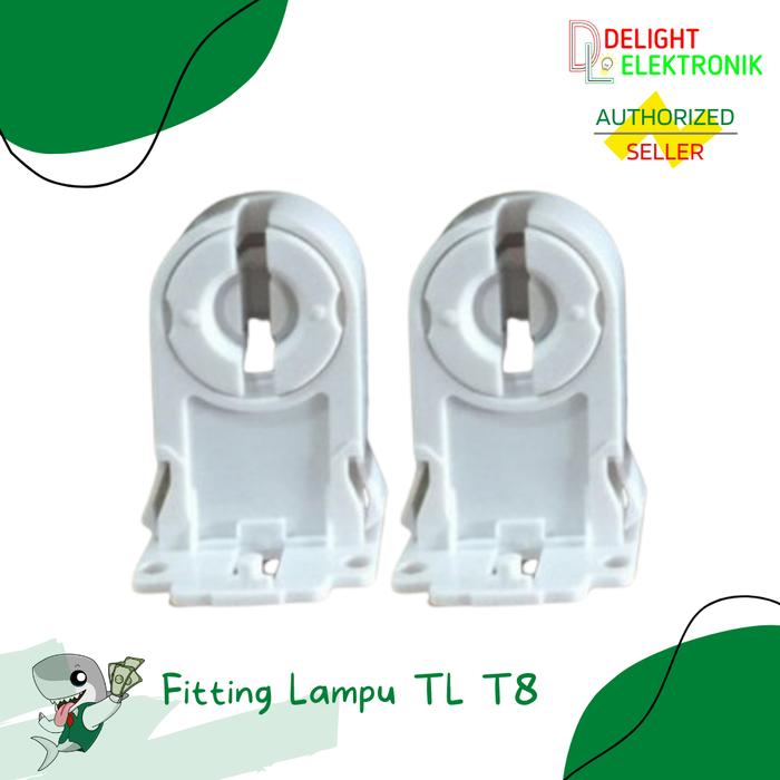 Jual Fitting Lampu TL Neon Kaki T8 - Jakarta Pusat - Delight Elektronik ...