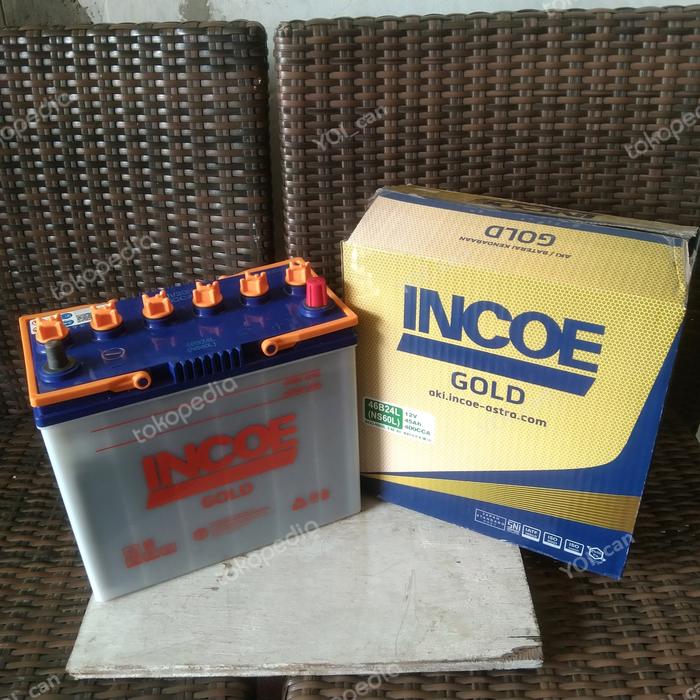 Jual Aki Mobil Incoe Gold Type NS60L 12v - 45ampere khusus gosend grab ...