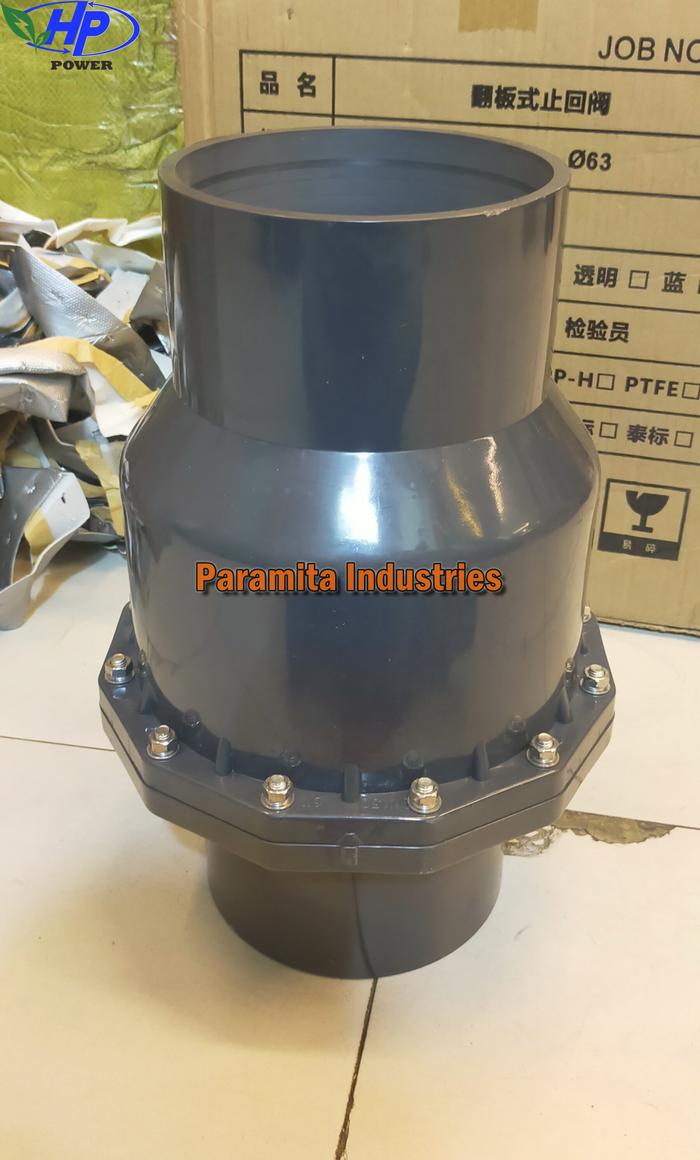 Jual 6" inch PVC Flap check valve / Klep Tabok socket PVC - Jakarta ...