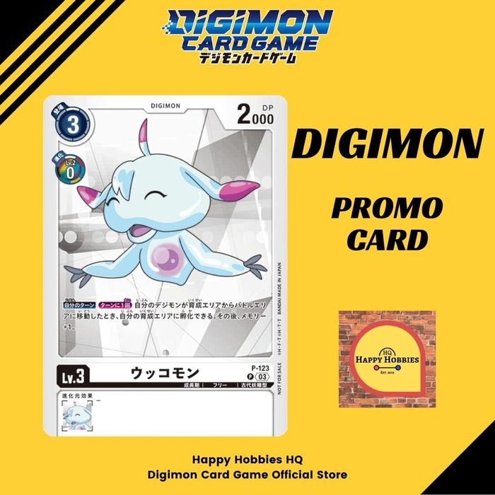 Jual Digimon Card Game P-123 Ukkomon promo - Kota Surabaya - Happy ...
