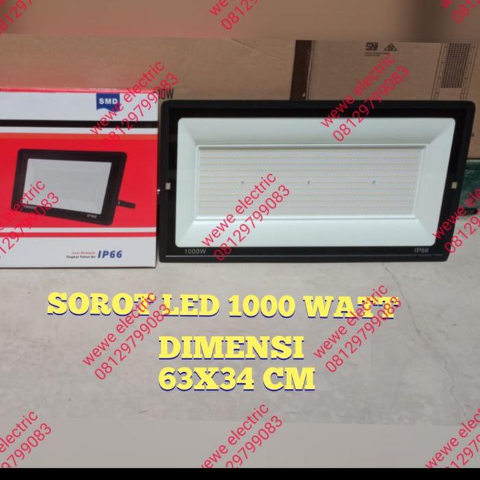 Jual lampu led sorot 1000w outdoor reklame tambang lapangan 1000watt ...