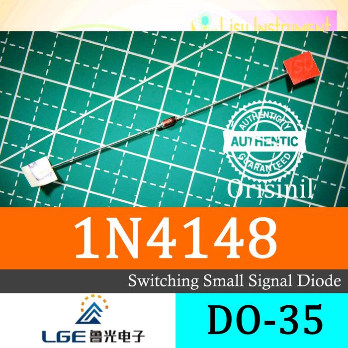 Jual 1N4148 75V 500mW Switching Diode IN4148 DO-35 LGE ORIGINAL - Kota ...
