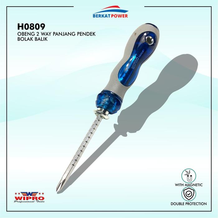 Promo Obeng 2 Way Wipro Panjang Pendek Type H0809 - Kota Surabaya ...