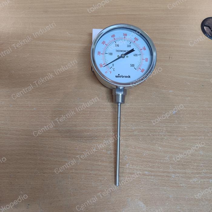 Jual Thermometer Raket Full Stainless 4" inch 100°C - Jakarta Barat ...