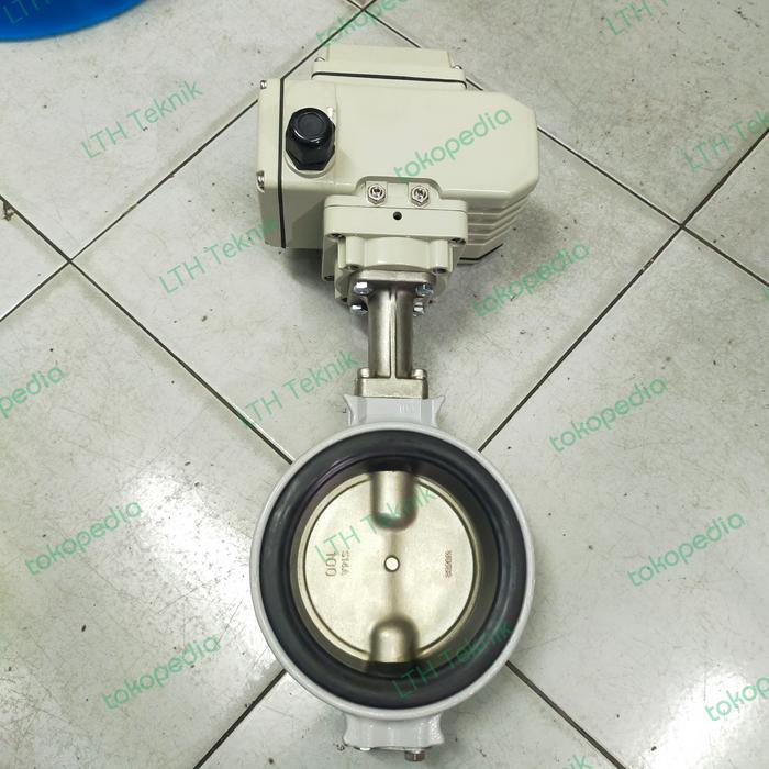 Jual Motorized elektrik Actuator butterfly Valve kitz 2,5"inch ...
