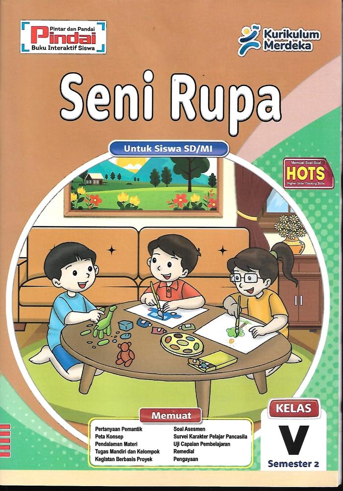 Jual Buku LKS Seni Rupa kurikulum Merdeka Kelas 5 SD/MI Semester 2 - Kab. Bekasi - ijah all shop ...