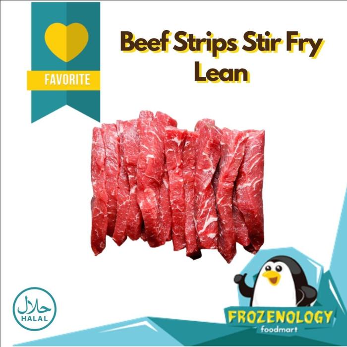 Promo Beef Strips Stir Fry Lean | Daging Sapi Potong Tumis / Teriyaki ...