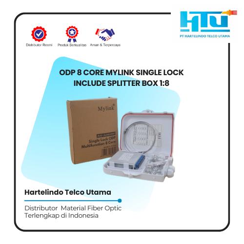 Jual ODP 8 Core Komplit Splitter 1:8 Model Box Merk MYLINK - Kota ...