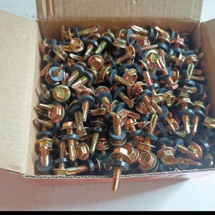 Jual baut skrup roofing 2 cm isi 800pcs per kotak - Kab. Tangerang ...