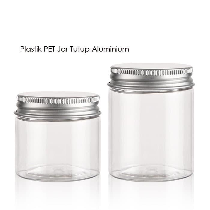 Jual Botol Toples Plastik Jar Tutup Aluminium 200ml - Jakarta Utara ...