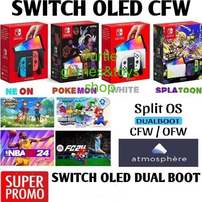 Jual Nitendo Switch Oled C- F-W Console Oled Full Games Terbaru - Cfw ...