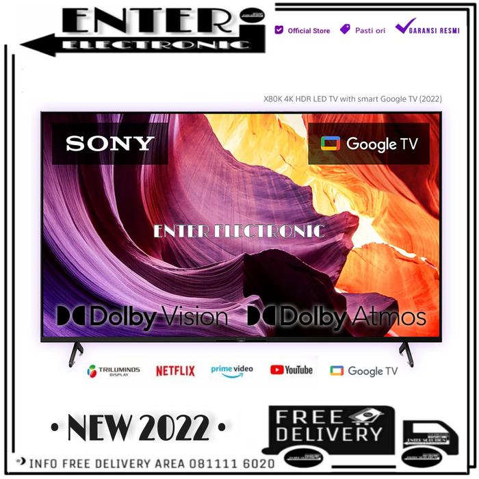 Promo SONY KD85X85K - ANDROID GOOGLE TV 85 INCH DOLBY VISION 120HZ KD 85X85K Cicil 0% 3x - Kota ...