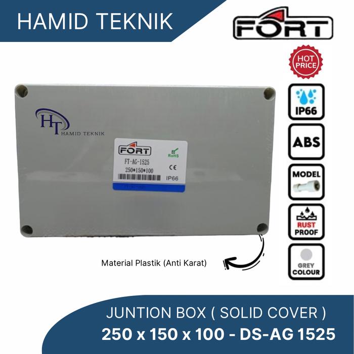 Jual Box Panel Juntion Plastik ABS 250 x 150 x 100 - FORT - Jakarta ...
