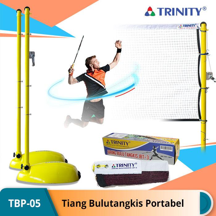 Promo Tiang Bulutangkis Portabel TBP05 Tiang Badminton Pemberat Ringan ...