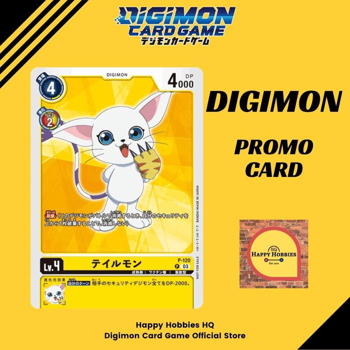 Promo Digimon Card Game P-120 Tailmon promo - Kota Surabaya - Happy ...