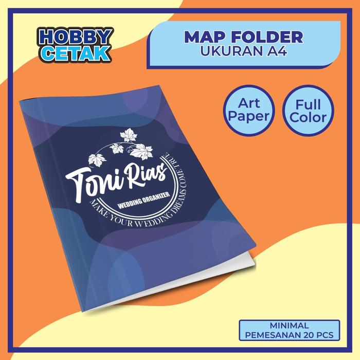Jual Map Folder Art Paper Cetak Full Berwarna A4 - Kota Bandung - Hobby ...