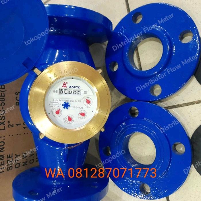Jual Water Meter Amico 2 Inch Dn 50 Flow Meter Original Air - Jakarta ...
