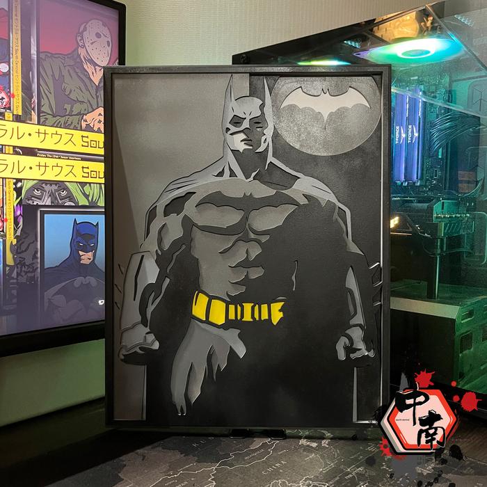 Jual Poster 3D Multilayer DC Universe Batman v2 - Jakarta Barat ...