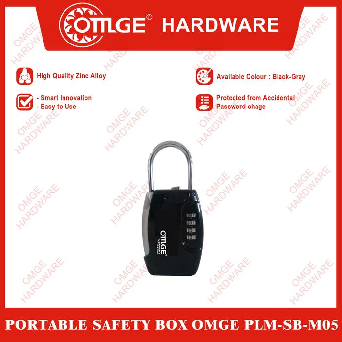 Jual Portable Safety Box/Box Gembok Pengaman OMGE PLM-SB-M05 - Jakarta ...