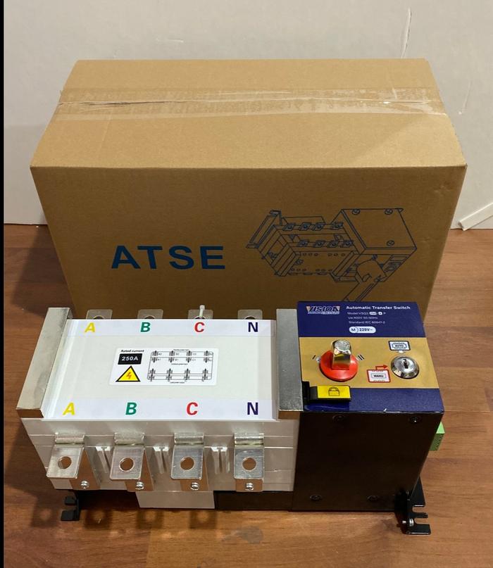 Jual COS Motorized ATS 630A 4P ATSE Vision VSQ3-630 untuk panel ATS - Jakarta Barat - Jaya ...