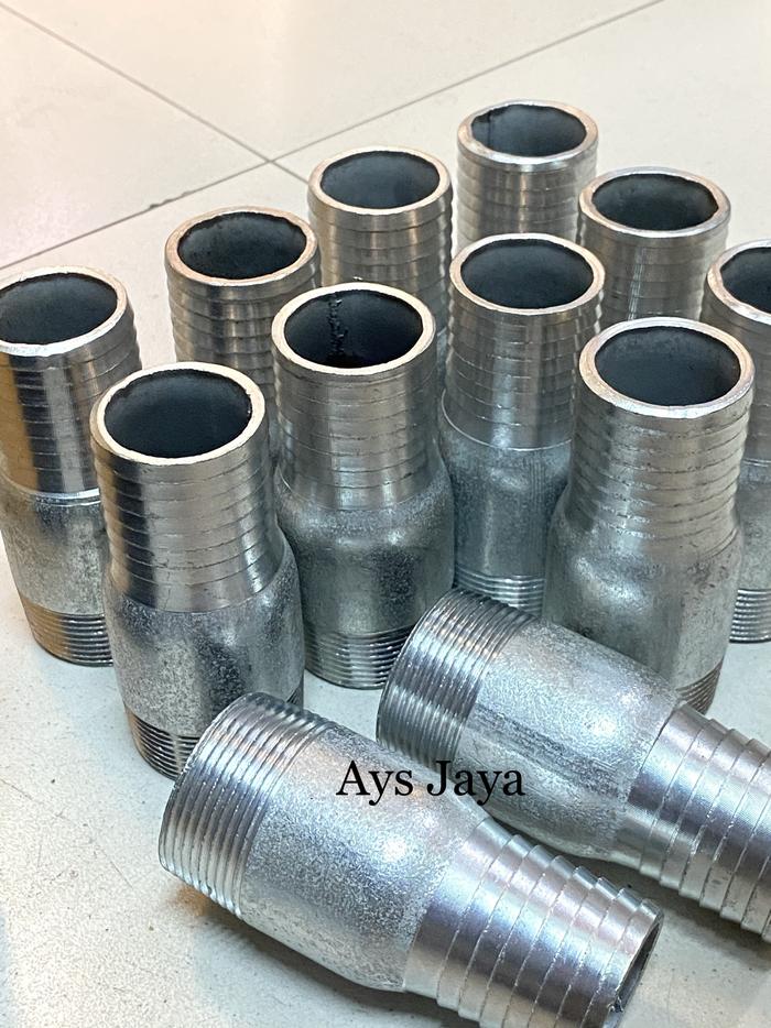 Jual King Nepel / Sambungan Selang 1 1/2 " Inchi / King Nepel Galvanis ...