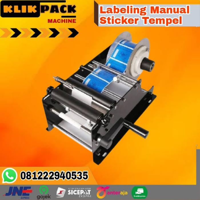 Jual Mesin Labeling Manual / Mesin Tempel Sticker Produk Manual ...