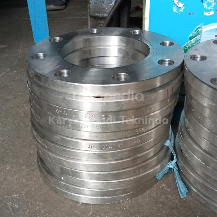 Jual Flange Stainless Jis 10k ukuran 12" inch / Flange Jis 10k SS304 ...