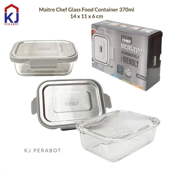 Jual Maitre Chef Glass Food Container - 1500ml 6633 Di Seller Shin ...
