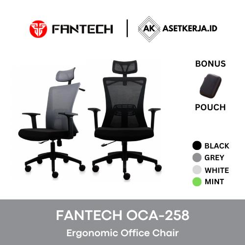 Jual FANTECH OCA258 OCA-258 Office Chair Kursi Kantor Ergonomis - OCA ...