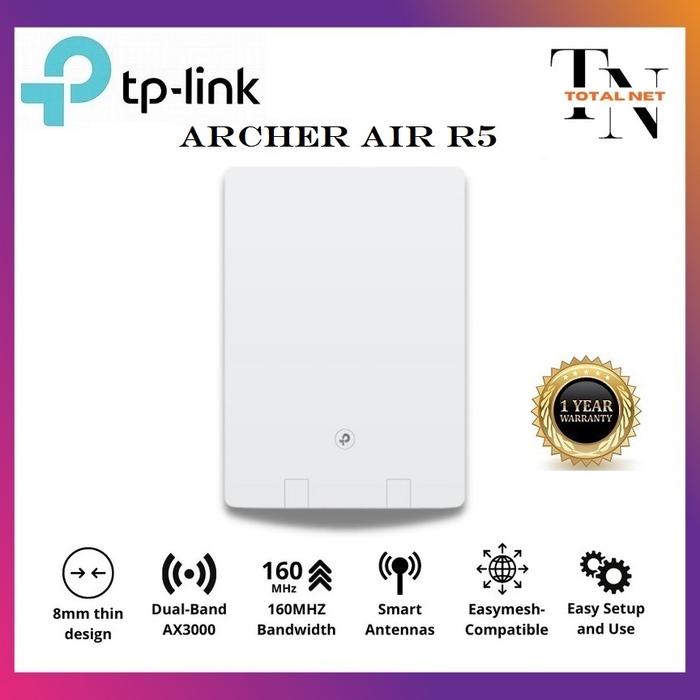 Jual TPLink Archer Air R5 AX3000 Dual-Band Gigabit Wi-Fi 6 Air Router ...