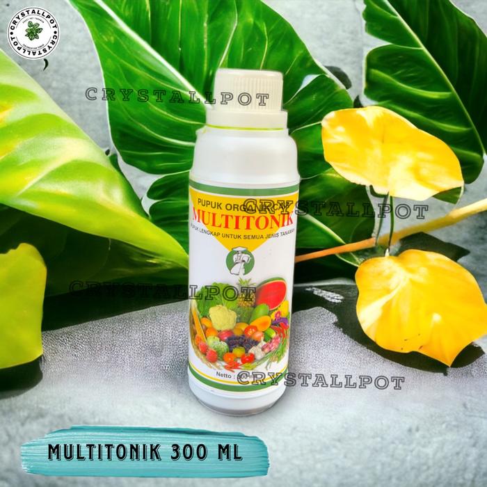 Jual pupuk organik multitonik cair untuk buah dan sayuran - 300ml ...